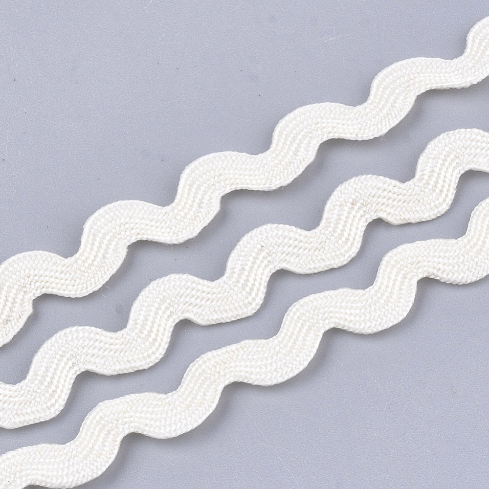 CREAM RIC RAC – teribeads