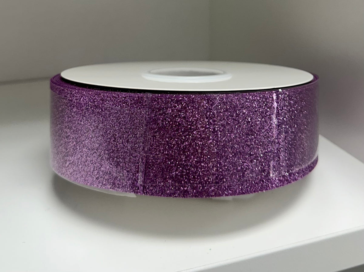 Light Purple Sparkle Ribbon (50 yard Roll) – teribeads