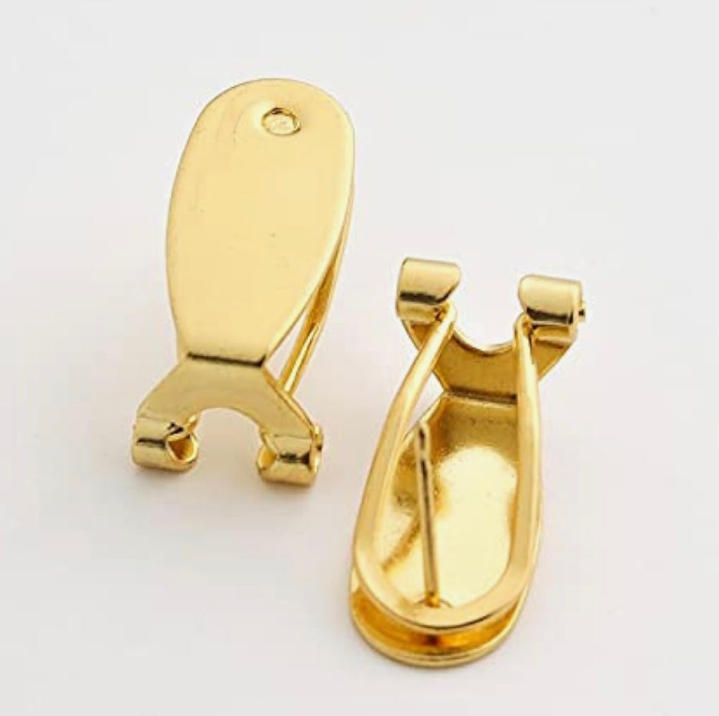 Gold Fingernail Posts – teribeads